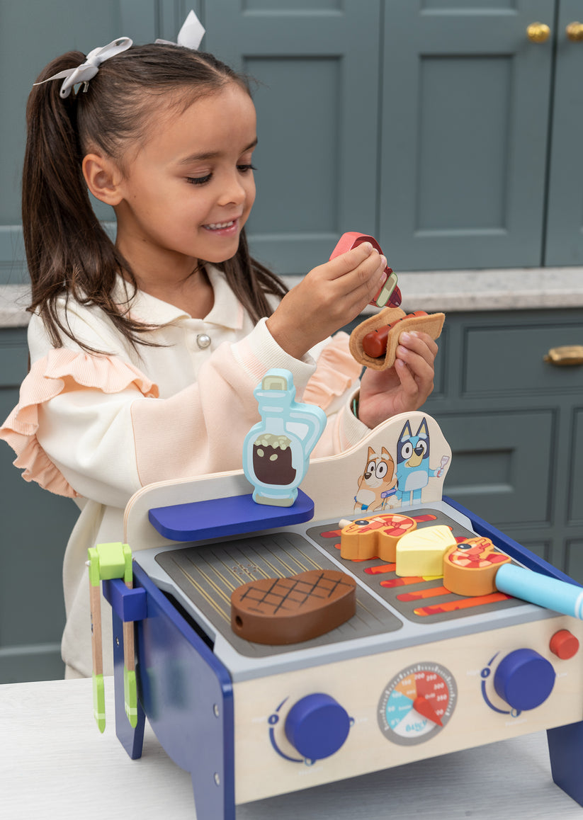 Bluey BBQ & Salad Set – Family of Five - Little Ones Little Things