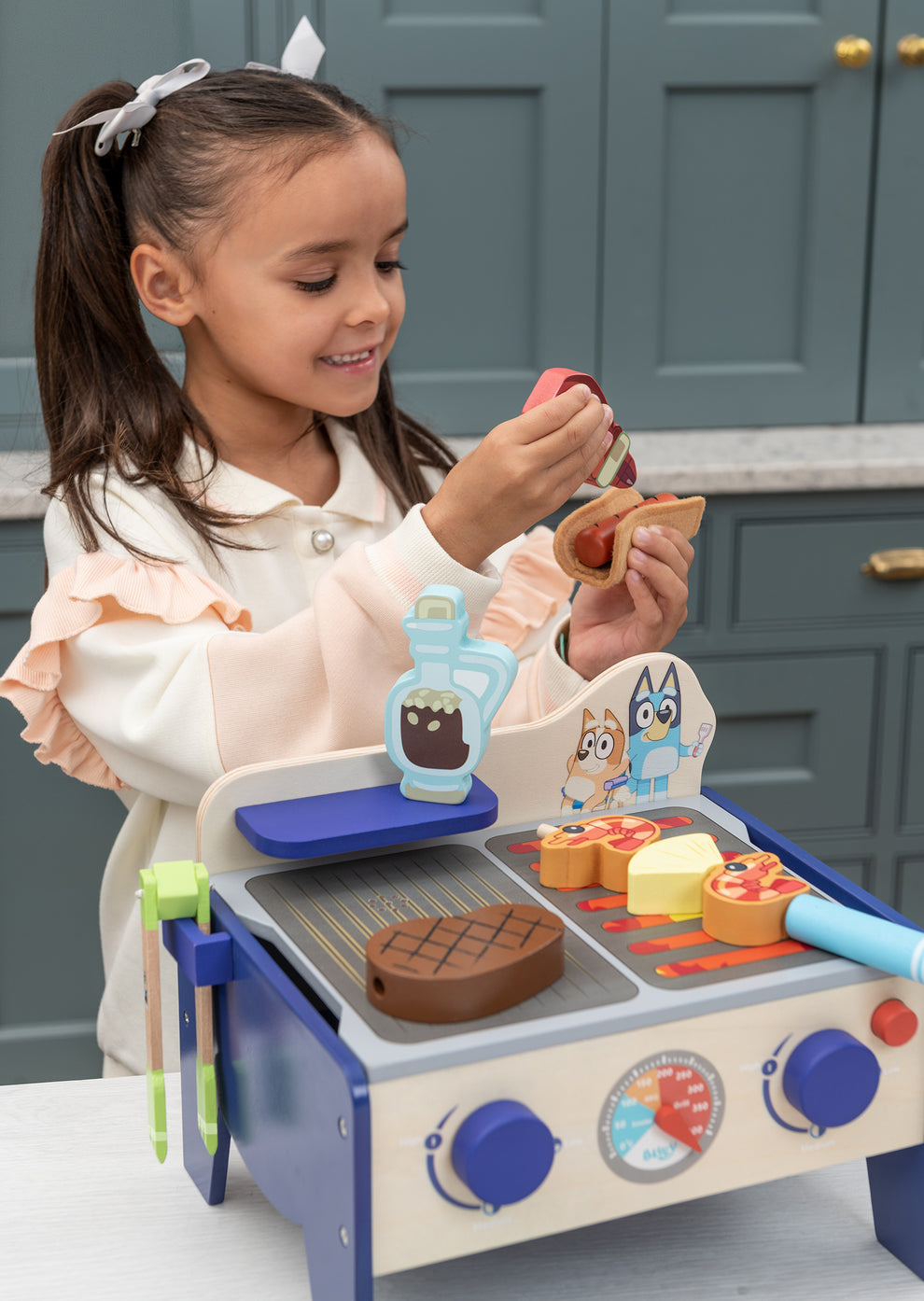 Bluey BBQ & Salad Set – Family of Five - Little Ones Little Things