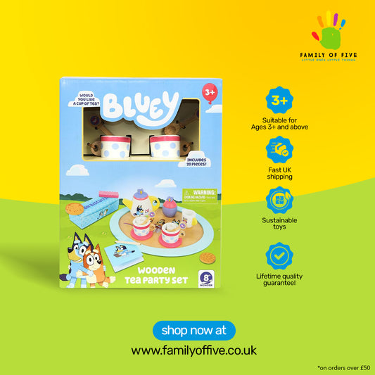 Bluey – Family of Five - Little Ones Little Things