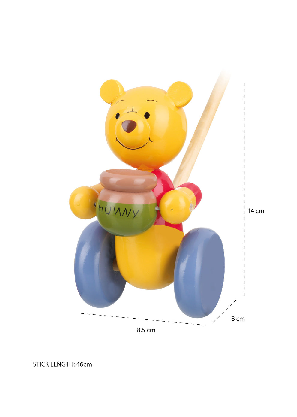 Push Along Winnie The Pooh – Family of Five - Little Ones Little Things